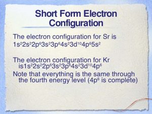 Strontium Electron Configuration (Sr) with Orbital Diagram