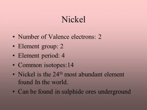 Nickel Electron Configuration (Ni) with Orbital Diagram